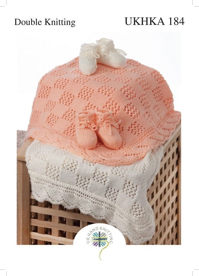 184 UKHKA DK Knitting Pattern - Pk 3