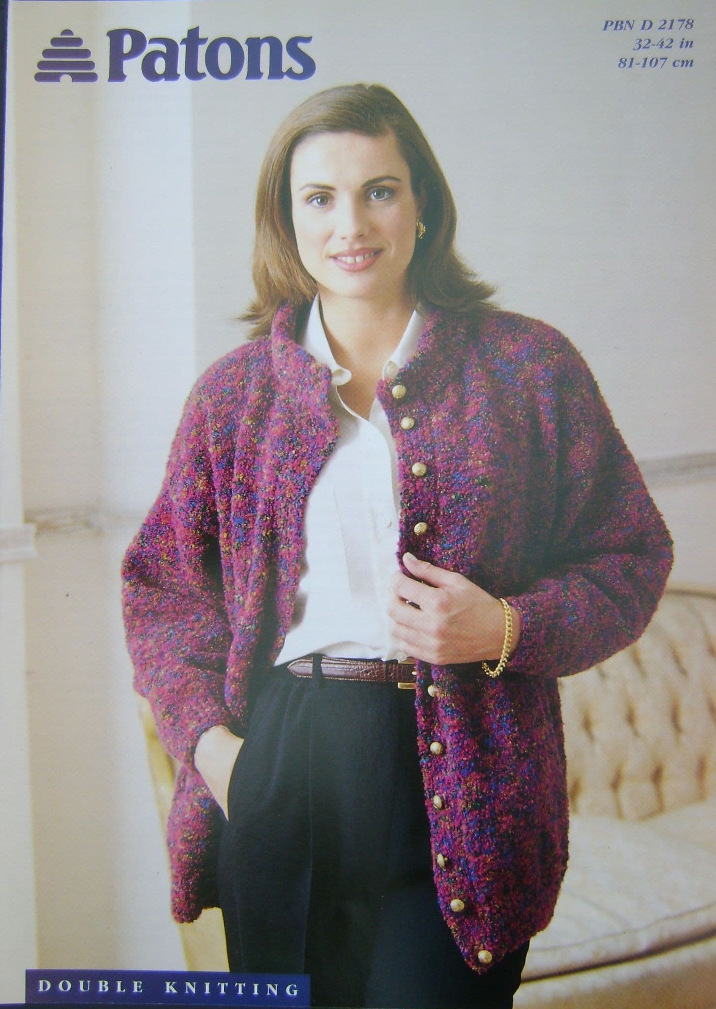 Patons Knitting Pattern 2178