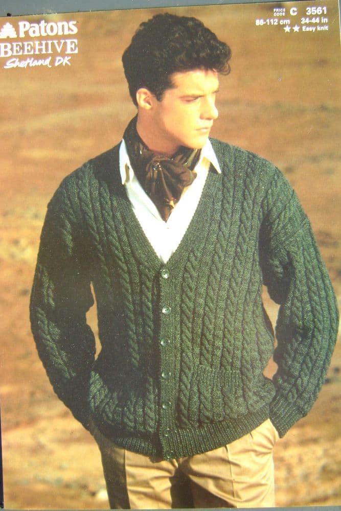 Patons Knitting Pattern 3561