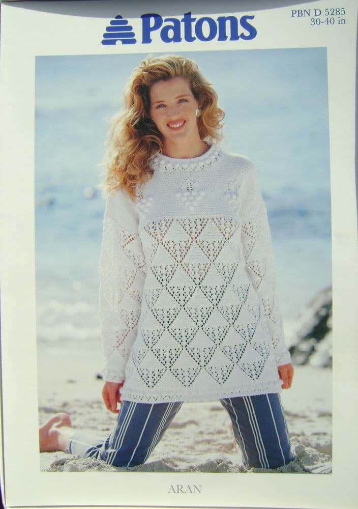 Patons Knitting Pattern 5285