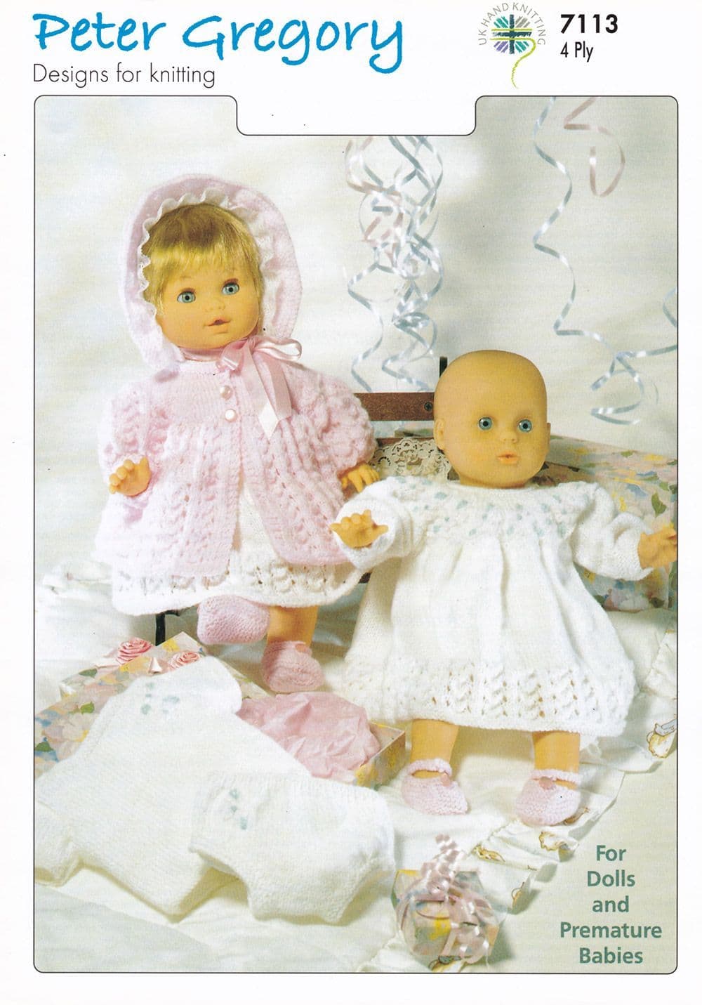 Peter Gregory 4 Ply Knitting Pattern 7113 - Pk 3