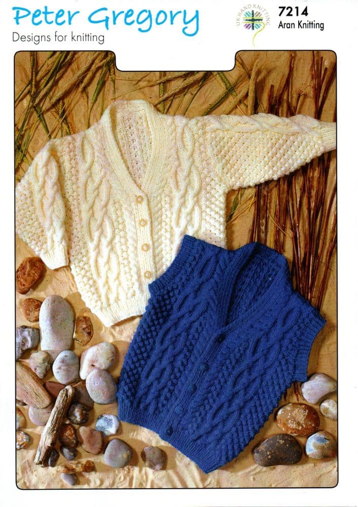 Peter Gregory Aran Pattern 7214 - Pk 3