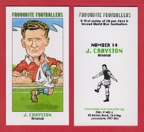 Arsenal Jack Crayston 14 PNFF