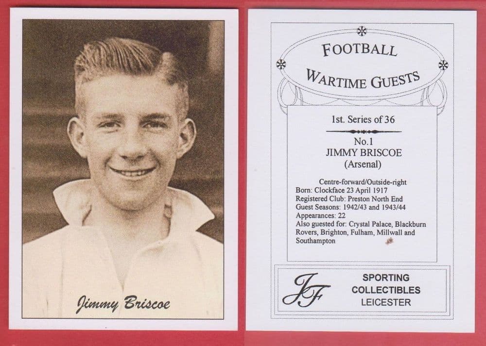 Arsenal Jimmy Briscoe Preston North End 1 1