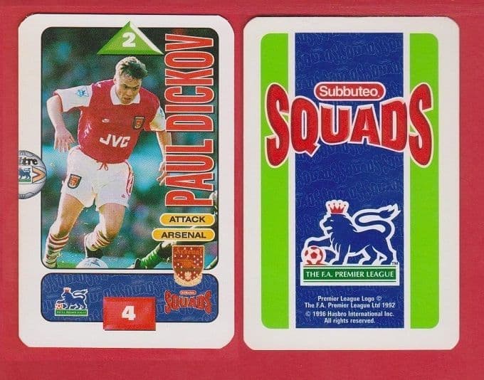 Arsenal Paul Dickov S95