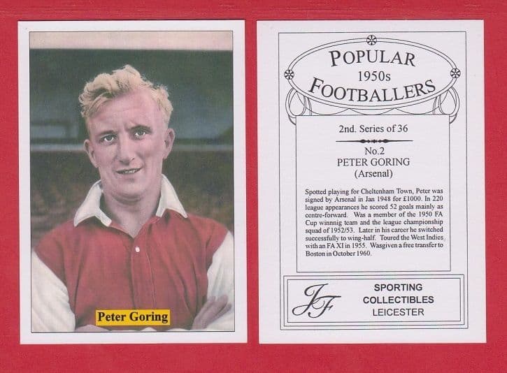 Arsenal Peter Goring 2