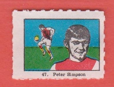 Arsenal Peter Simpson 47