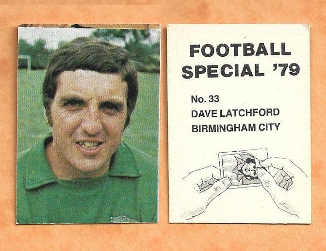 Birmingham City Dave Latchford 33