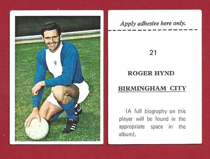 Birmingham City Roger Hynd 21
