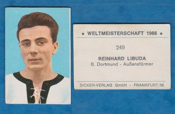 Borussia Dortmund Reinhard Libuda West Germany