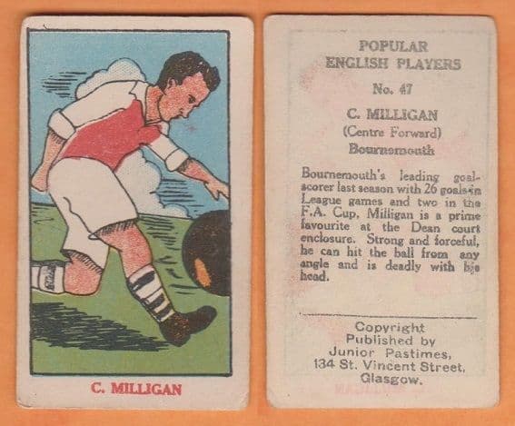 Bournemouth Dudley Milligan South Africa Ireland