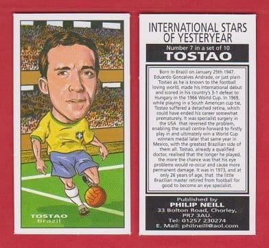 Brazil Tostao Vasco Da Gama 7 ISOY