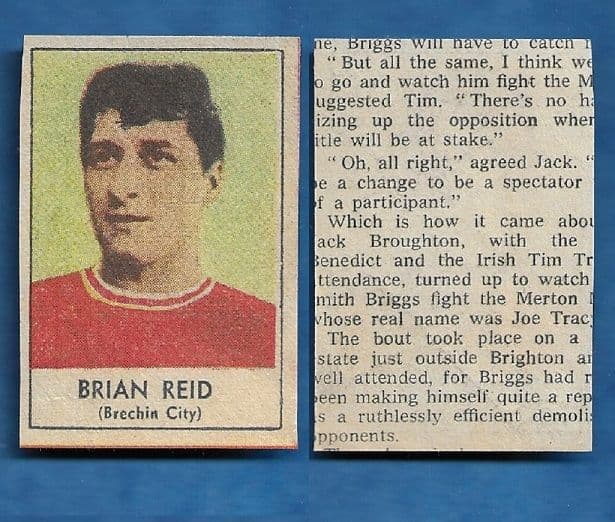 Brechin City Brian Reid 1970