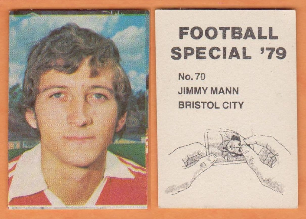 Bristol City Jimmy Mann 70