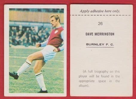 Burnley Dave Merrington 26