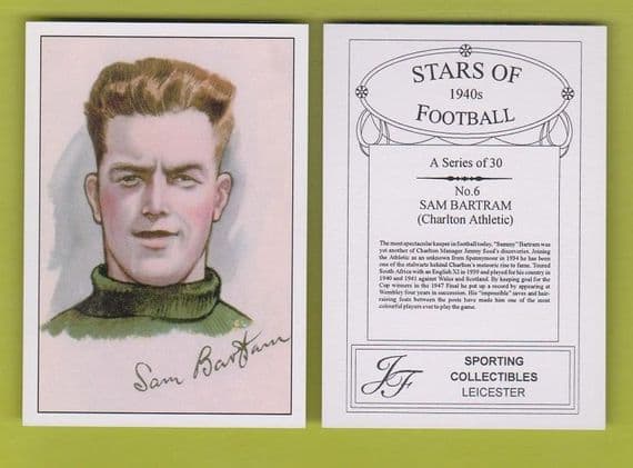 Charlton Athletic Sam Bartram 6 L