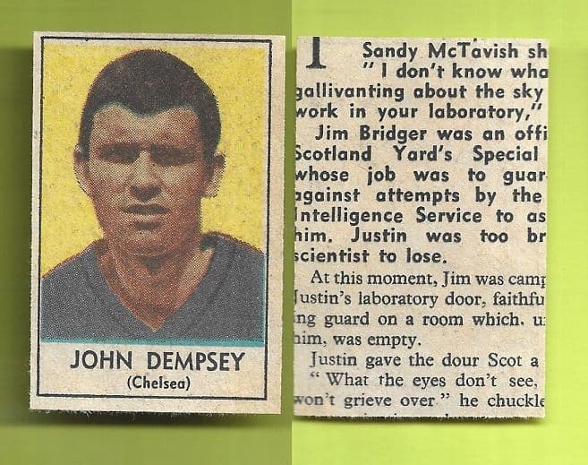 Chelsea John Dempsey 1969
