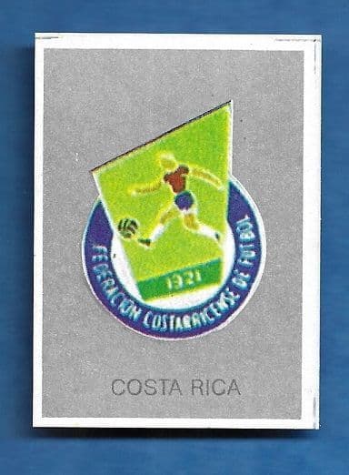 Costa Rica Badge 1990 S W