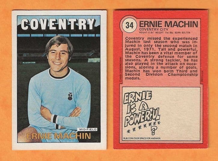 Coventry City Mel Machin 34