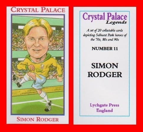 Crystal Palace Simon Rodger