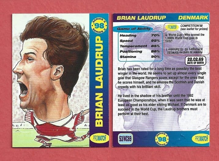 Denmark Brian Laudrup WC69