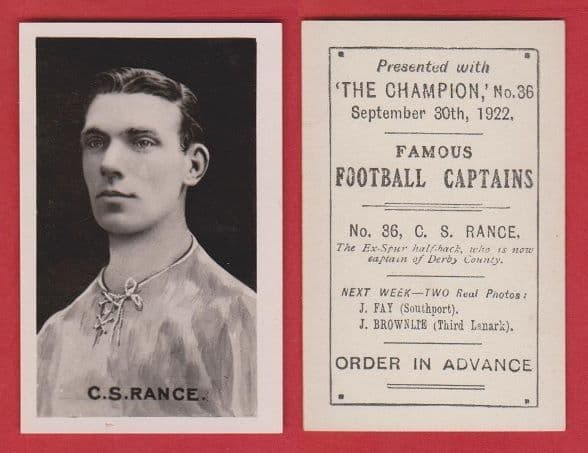 Derby County Charlie Rance