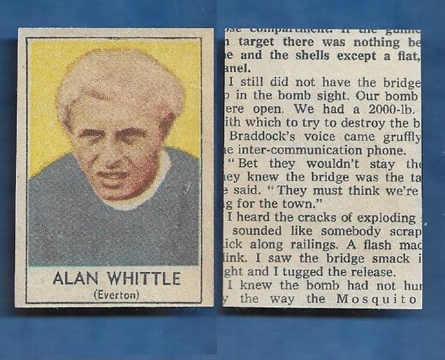 Everton Alan Whittle 1970