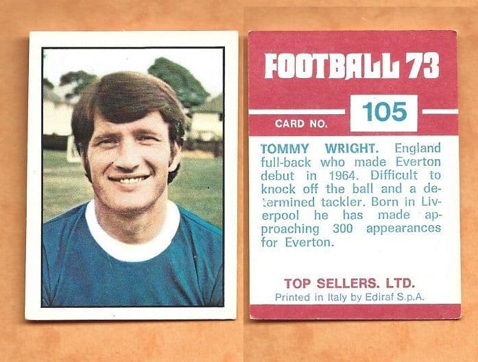 Everton Tommy Wright 105 TS73
