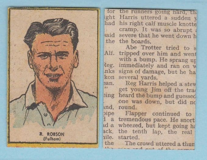 Fulham Bobby Robson England 1955