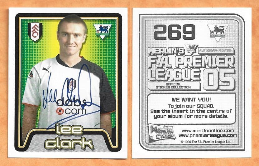 Fulham Lee Clark 269