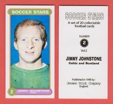 Glasgow Celtic Jimmy Johnstone Scotland
