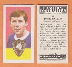 Leicester City Jackie Sinclair 32 A15 67-68