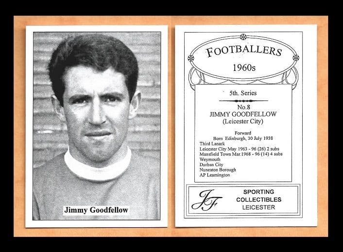 Leicester City Jimmy Goodfellow 8 5