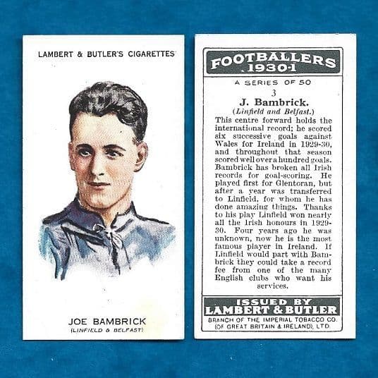 Linfield Joe Bambrick 3 L&B