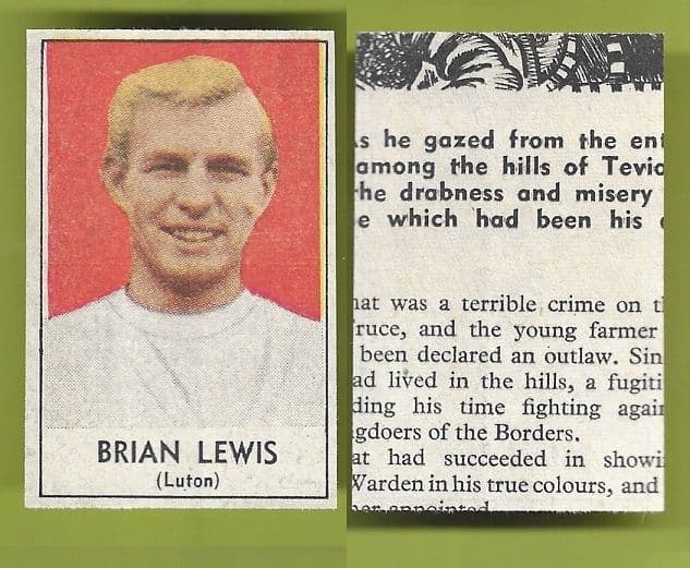 Luton Town Brian Lewis 1969