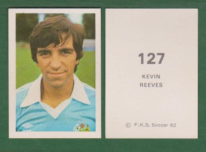 Manchester City Kevin Reeves England 127