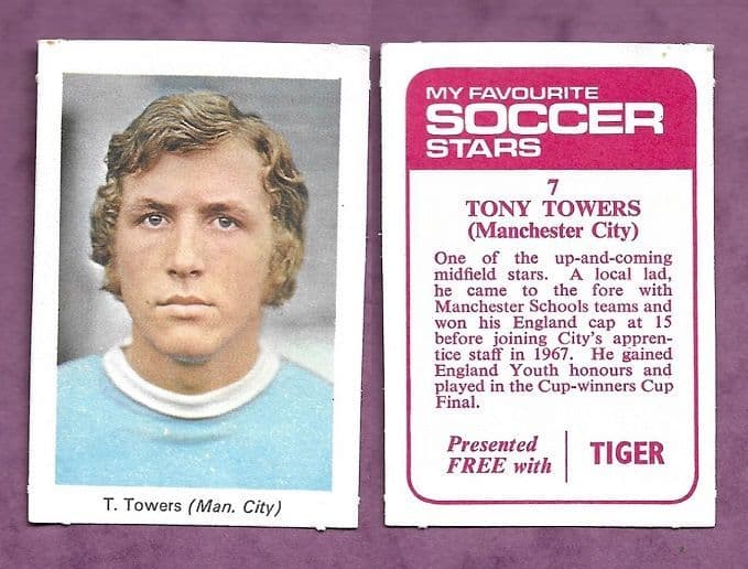 Manchester City Tony Towers 7