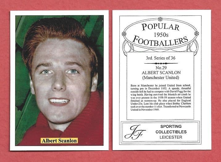 Manchester United Albert Scanlon 29 3
