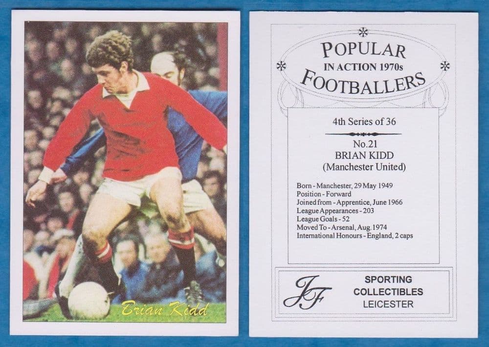 Manchester United Brian Kidd 21 4