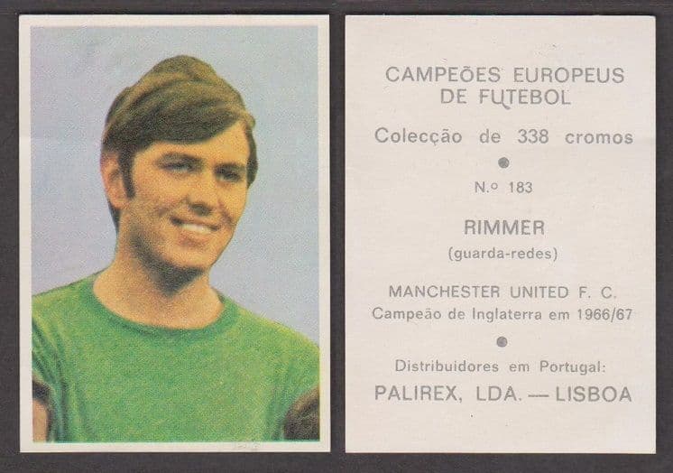 Manchester United Jimmy Rimmer 183 M39