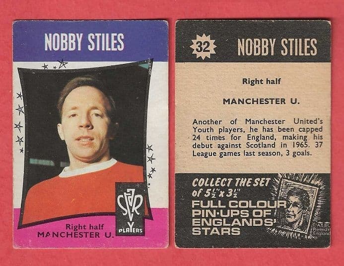 Manchester United Nobby Stiles 32