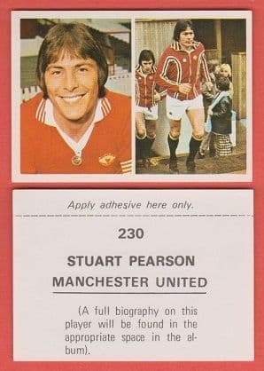 Manchester United Stuart Pearson 230