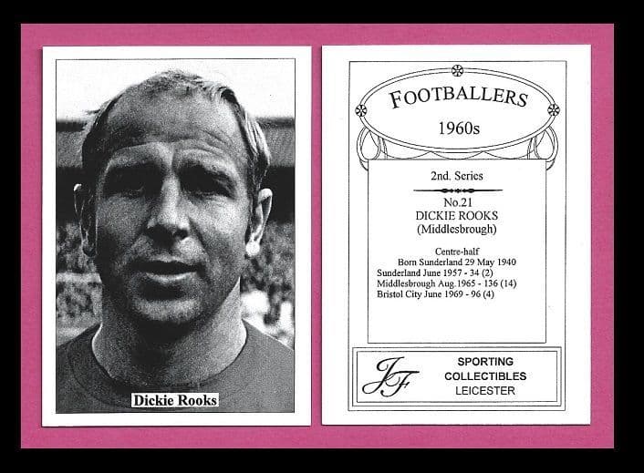 Middlesbrough Dickie Rooks 21 2