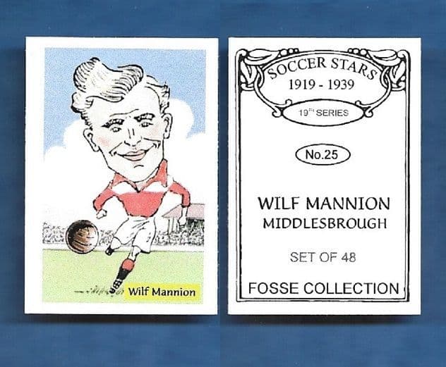 Middlesbrough Wilf Mannion 25 FC19