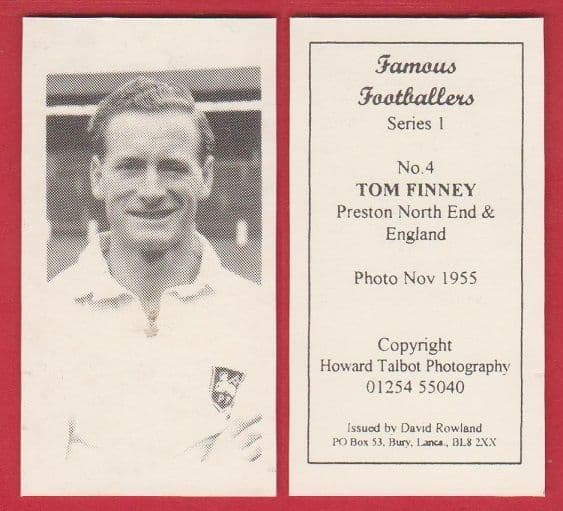 Preston North End Tom Finney England