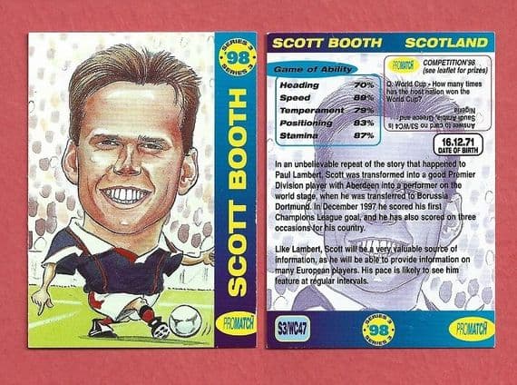 Scotland Scott Booth WC47