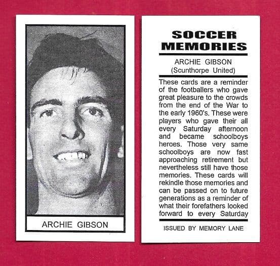 Scunthorpe United Archie Gibson SMP