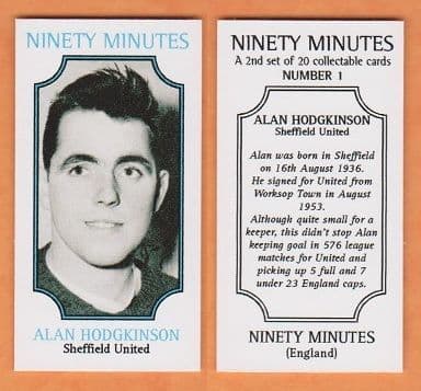 Sheffield United Alan Hodgkinson 1 NM2
