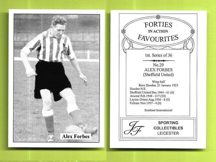 Sheffield United Alex Forbes 29 1 G