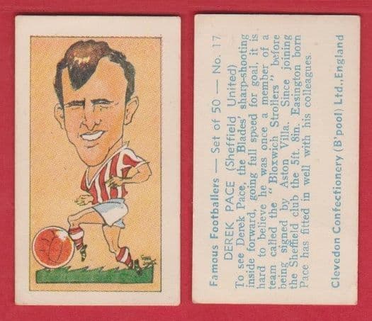Sheffield United Derek Pace
